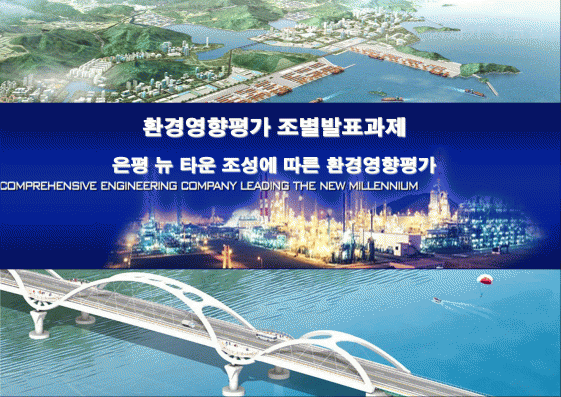 은평 뉴 타운 조성에 따른 환경영향평가