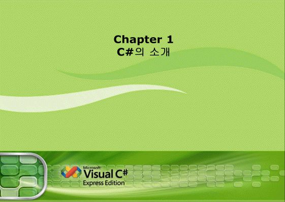 C#    chapter01.ppt