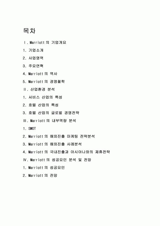 메리어트 호텔