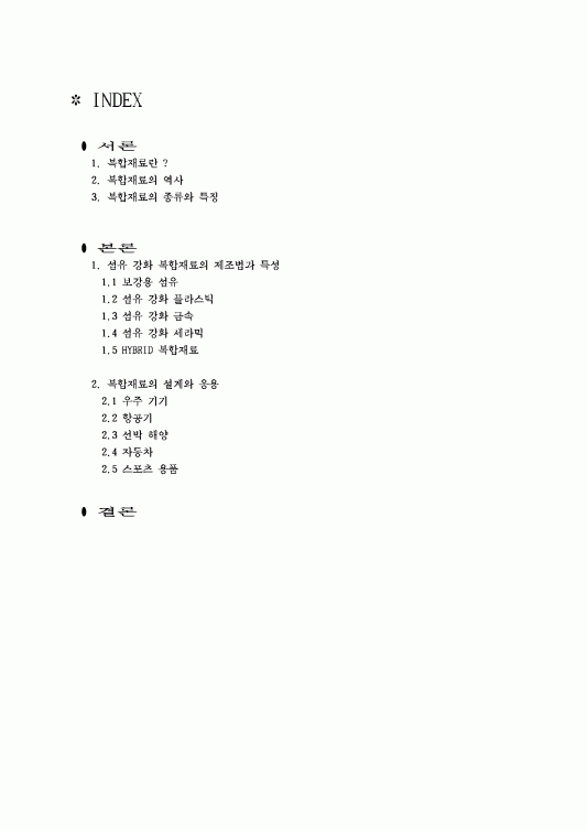 복합재료 레포트 자료