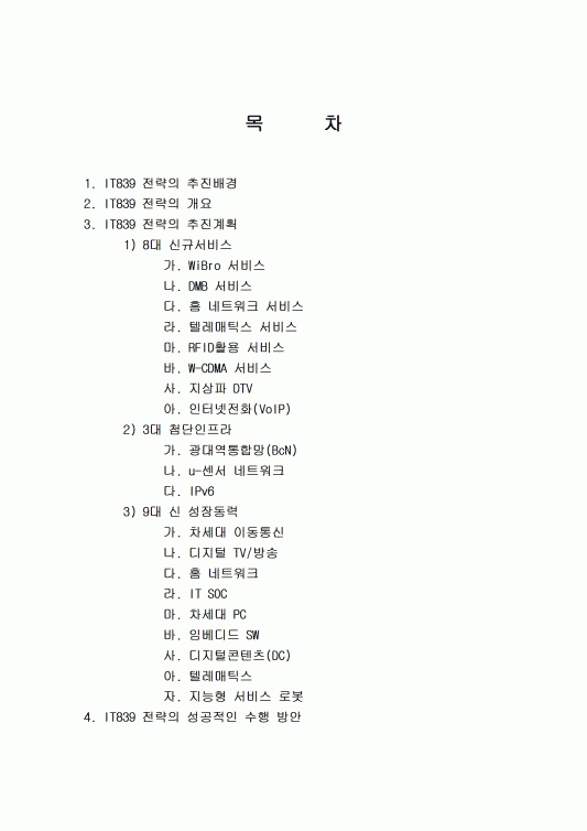 IT 839 전략 레포트 자료