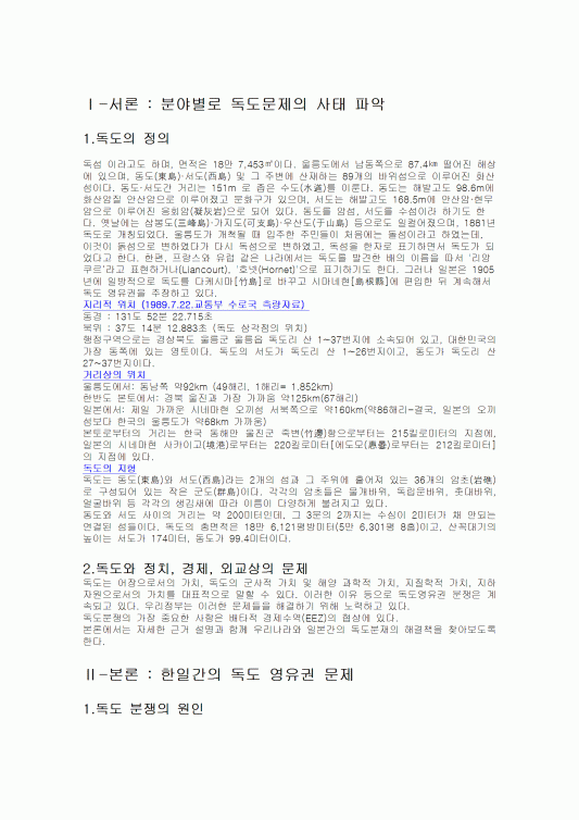 독도영유권문제