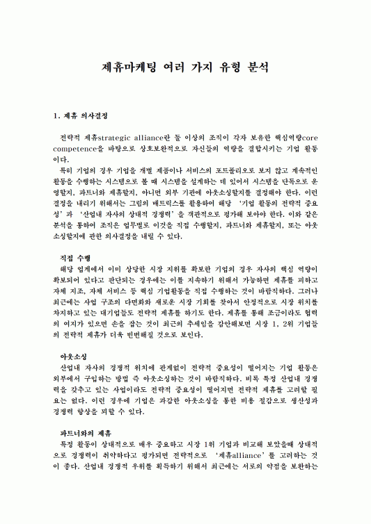 제휴마케팅 여러 가지 유형 분석