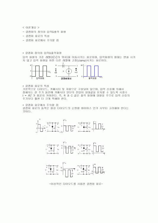 클램퍼와 제너, 발광다이오드