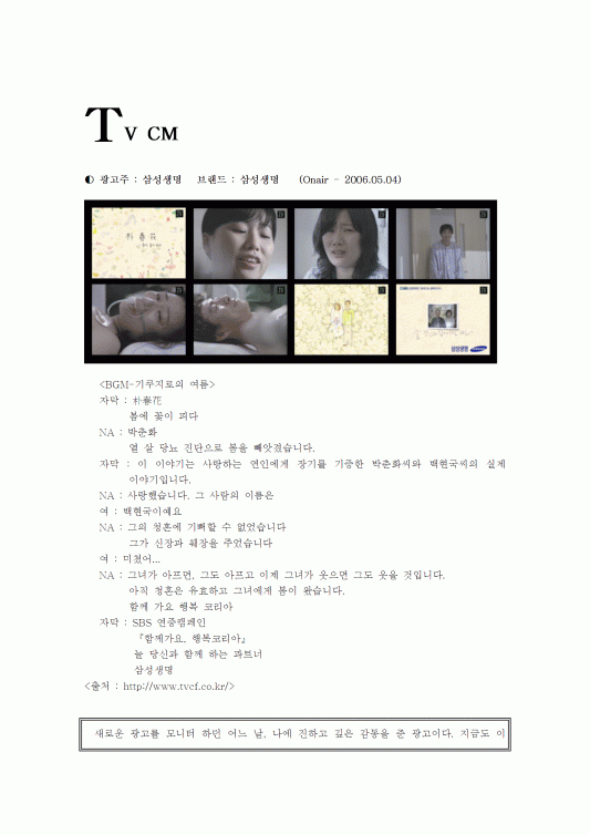 매체별 광고 분석