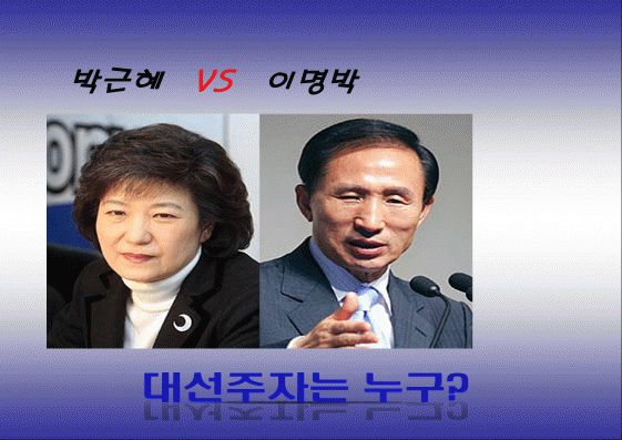 박근혜대선주자 올리기..
