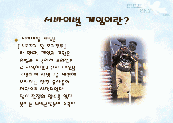 서바이벌게임