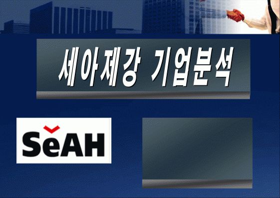 세아제강 기업분석