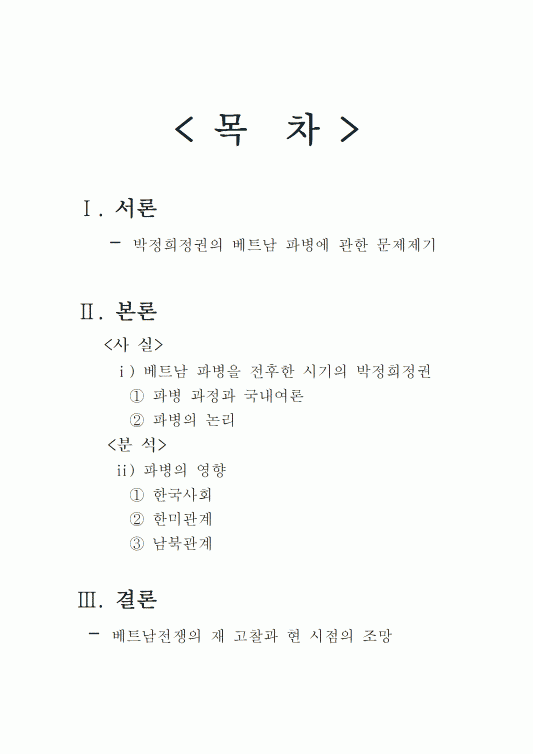박정희 정권의 베트남 파병