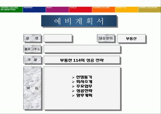 부동산 114 (www. R114.co.kr) 성공전략