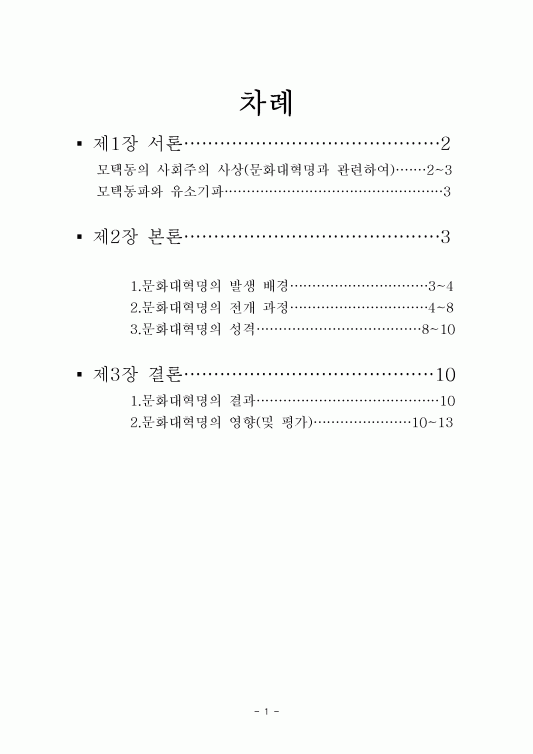중국문화대혁명