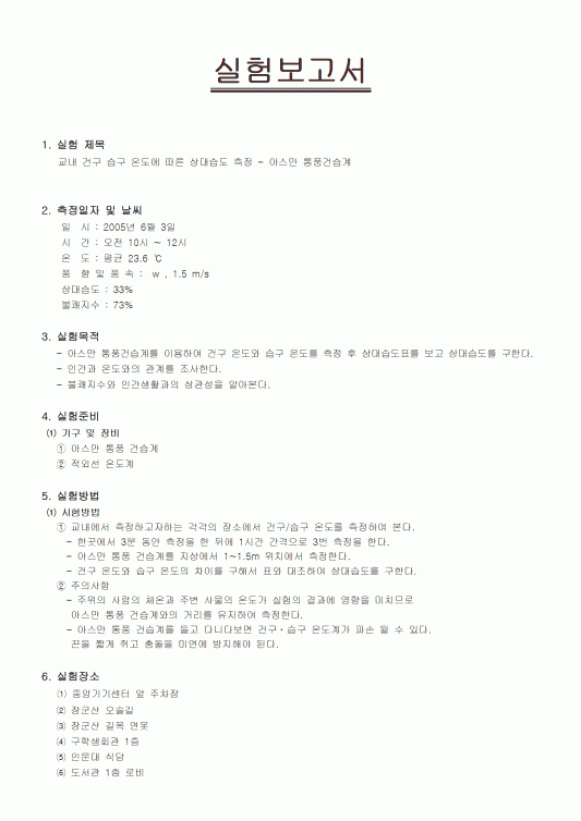 아스만통풍건습계
