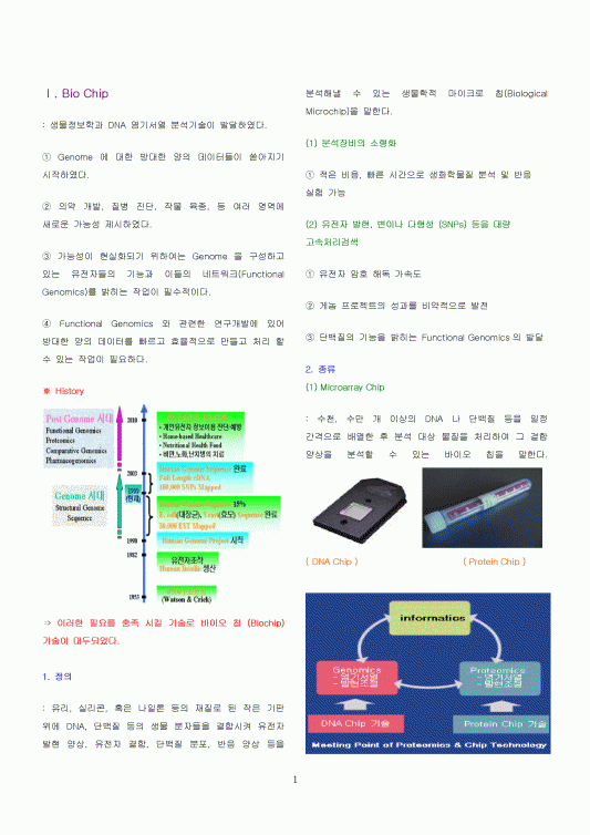 Bio Chip and DNA Chip