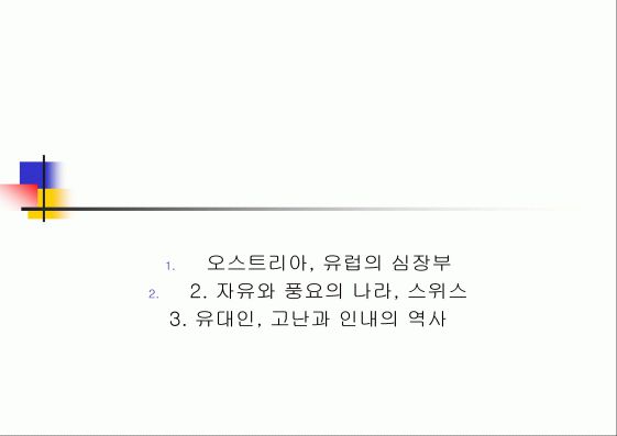 오스트리아, 스위스, 유대인