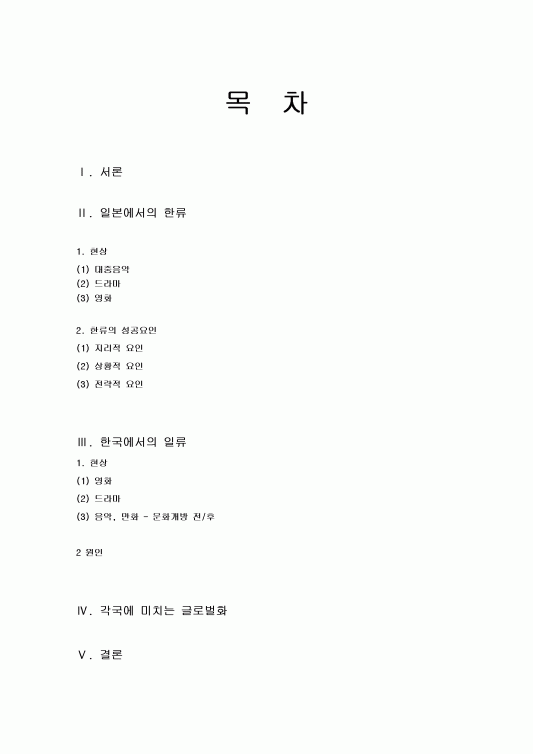 한류와 일본문화