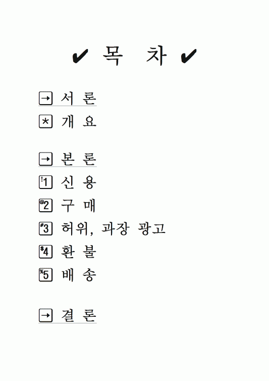 인터넷 쇼핑의 문제점