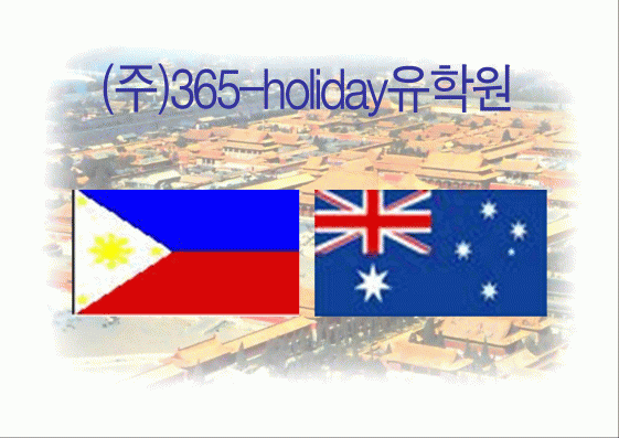 유학대행업 레포트 자료