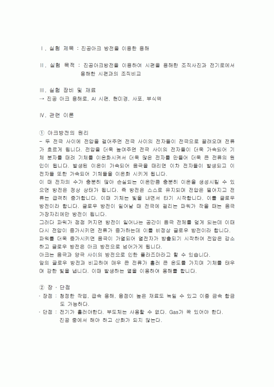 진공아크용해