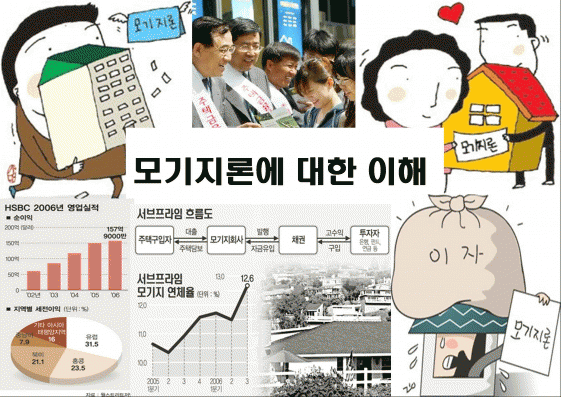 모기지론에 대한 이해