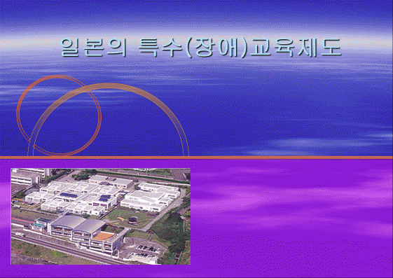 일본의 특수(장애)교육제도