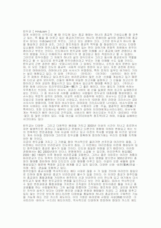 힌두교의 사상
