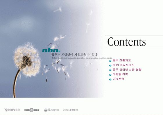 네이버 사업계획서