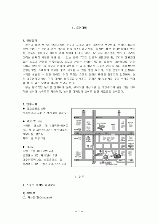 스포츠 마케팅 분석자료