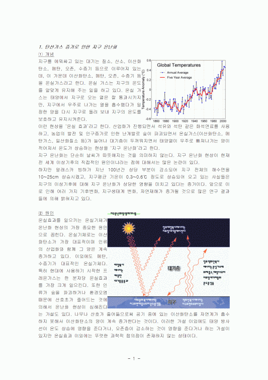 지역사회 간호 - 환경관련 리포트