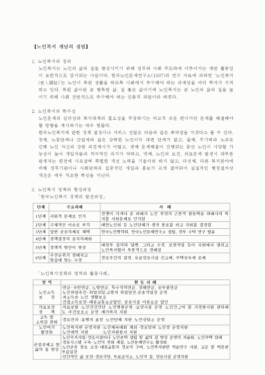 노인복지론정리