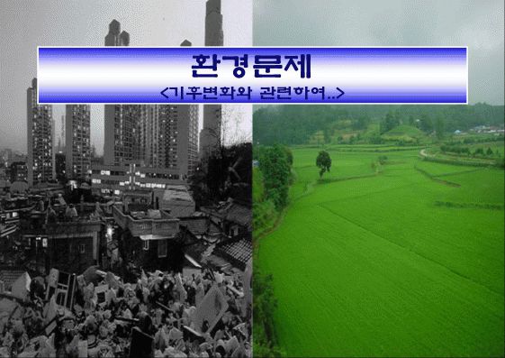 환경문제-기후변화