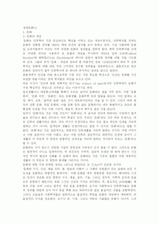 세계문화와관광