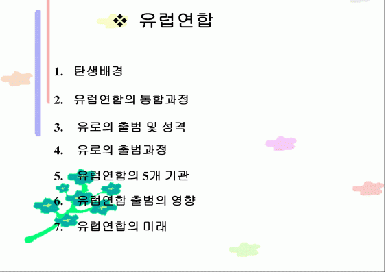유럽연합에 대해서...발표자료만든것