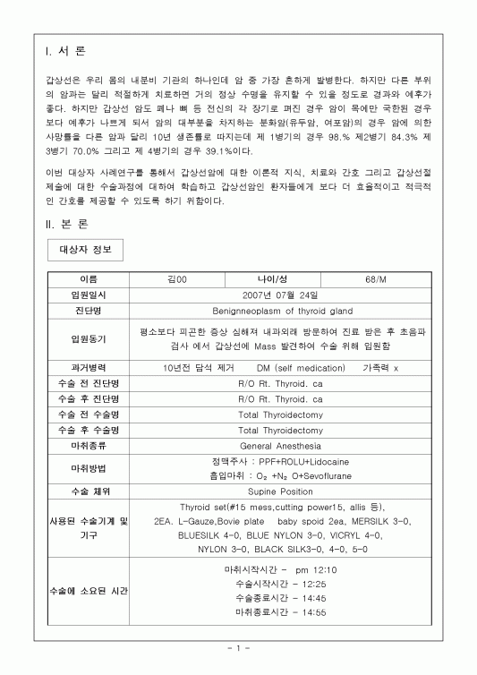 갑상선절제술