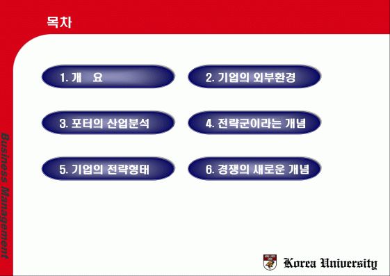 경영전략 외부환경분석 자료