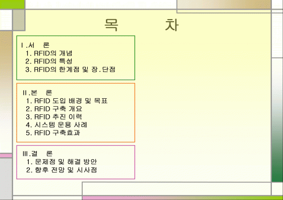 RFID 무선 주파수(RF, Radio Frequency)