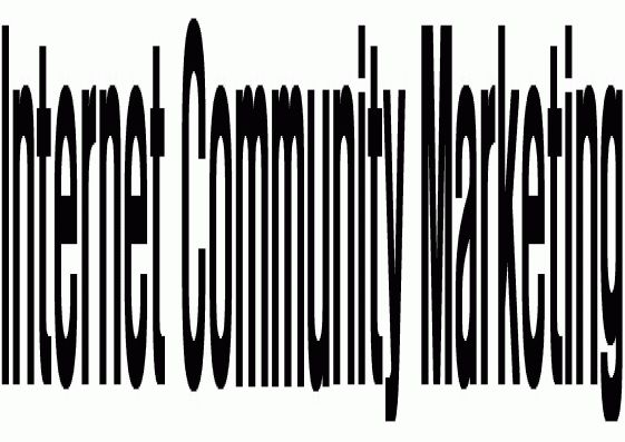 인터넷 커뮤니티 마케팅 Internet Community Marketing