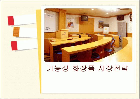 기능성 화장품 시장의 마케팅 전략