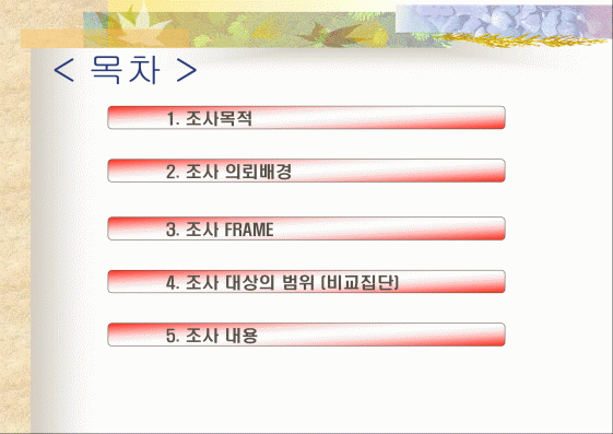 마케팅조사론 PPT