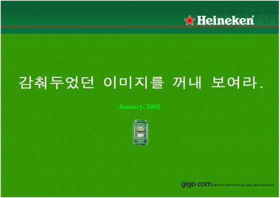 (마케팅)하이네켄 홍보전략