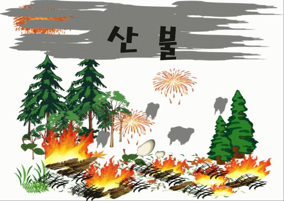 산불의 현황과 예방방법
