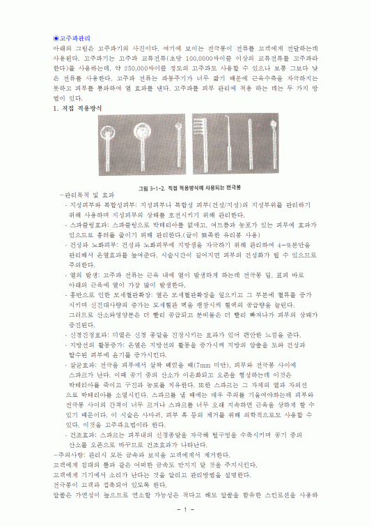 미용의료기기의 기전