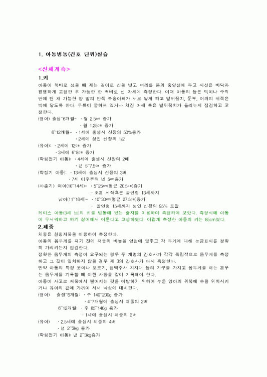 신생아 병동입니다.