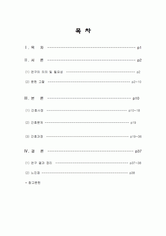 schizophrenia(정신분열증) case study