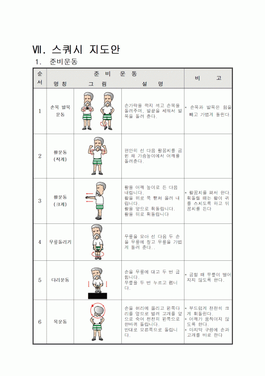 스쿼시 지도안