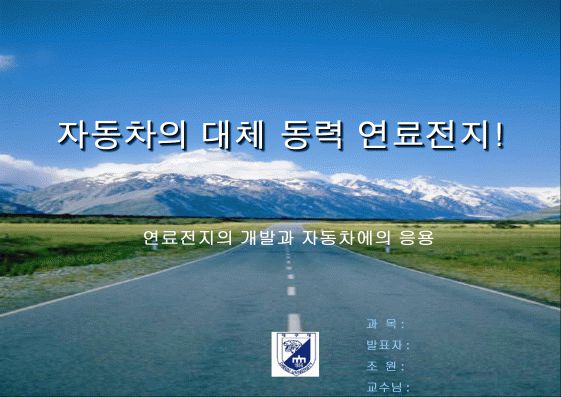 연료전지자동차