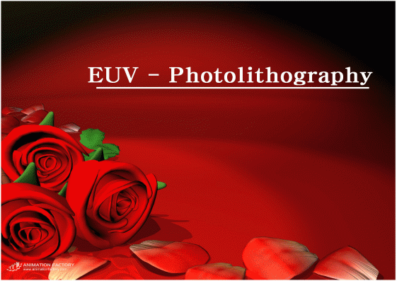 EUV - Photolithography의 종류 및 공정 단계와 그와 관련된 기술들의 특성에 대한 조사