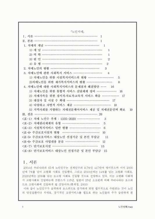 노인 치매 [사회과학]