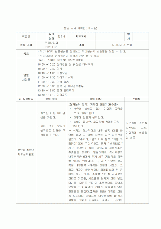 기관참관보고서