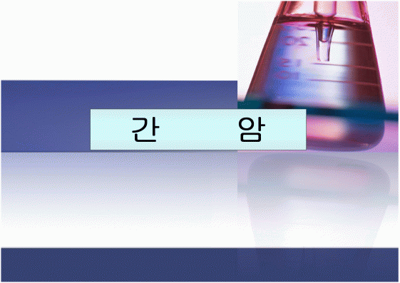 간암에 대한 보건교육 ppt