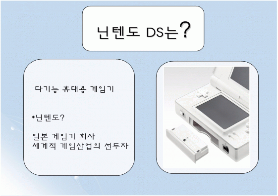 닌텐도 광고 레포트 자료